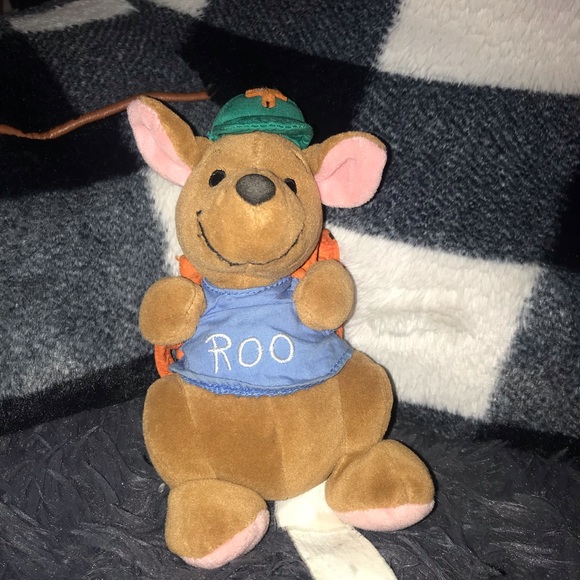 Disney | Toys | Disney Brown And Blue Roo Stuffed Animal | Poshmark